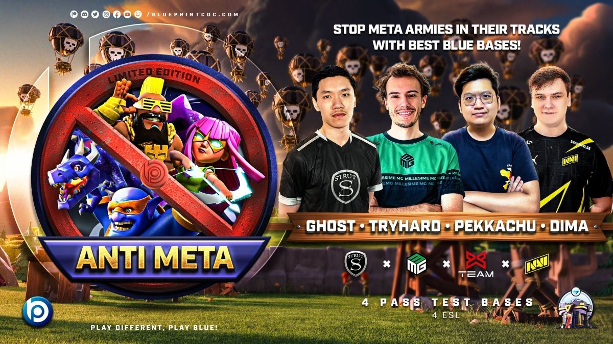 TH15 Anti-Meta Base Pack ⭐ Limited Edition – Blueprint CoC