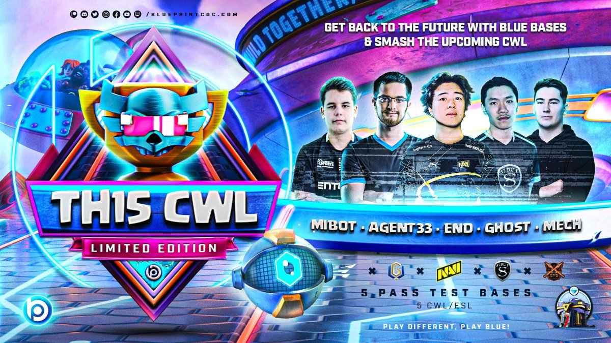 New TH15 CWL Pack ⭐ Limited Edition – Blueprint CoC
