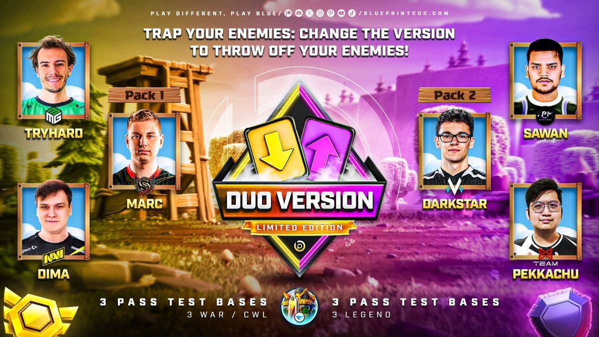 TH16 Duo Version Base Pack Limited Edition - by BlueprintCoC ...