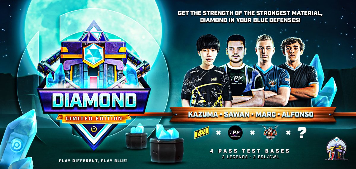 TH15 Diamond Base Pack ⭐ Limited Edition – Blueprint CoC