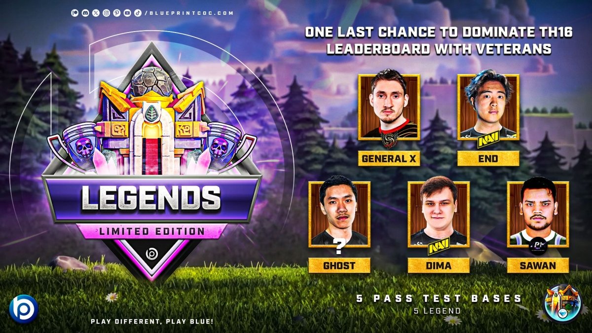 TH16 Legends Base Pack Limited Edition - by Blueprint CoC