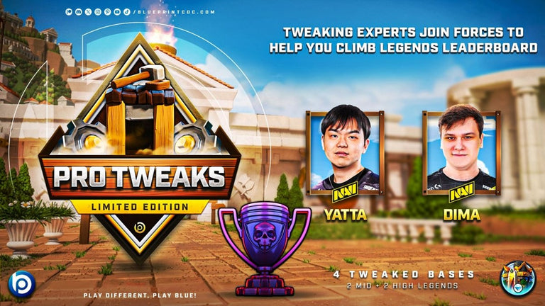 TH16 Pro Tweaks Base Pack Limited Edition - by BlueprintCoC – Blueprint CoC