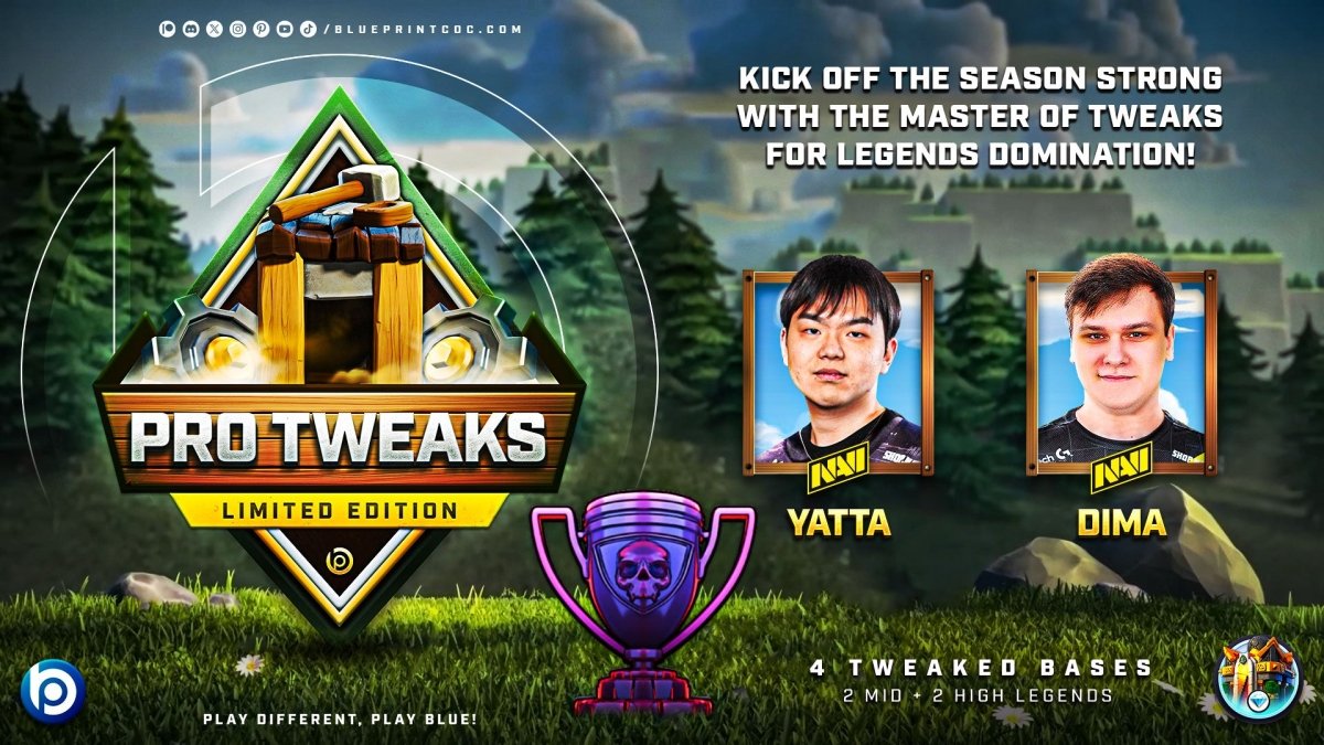 TH16 Pro Tweaks Base Pack Limited Edition - by Blueprint CoC