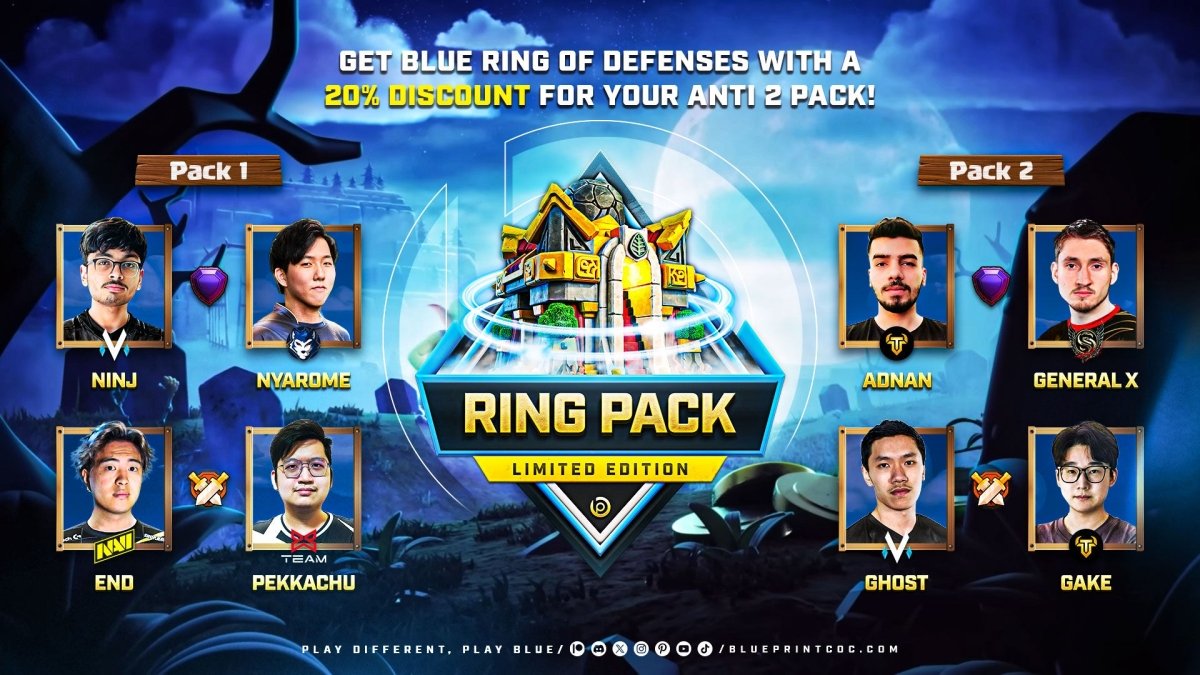 TH16 Ring Base Pack Limited Edition - by BlueprintCoC – Blueprint CoC