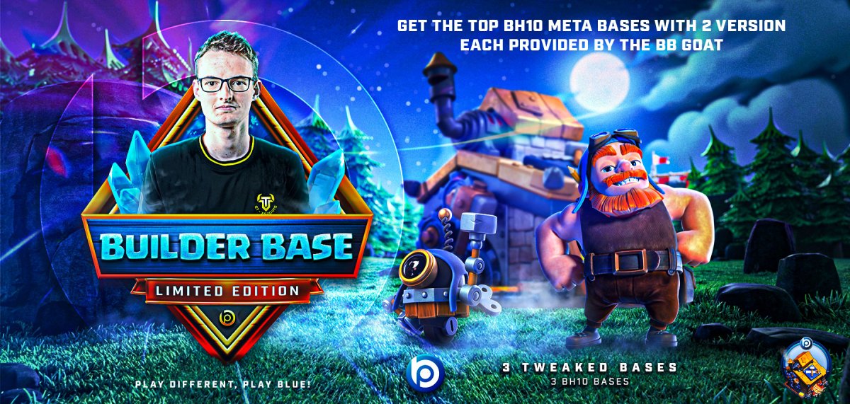 Synthé BH10 Base Pack ⭐ Limited Edition – Blueprint CoC