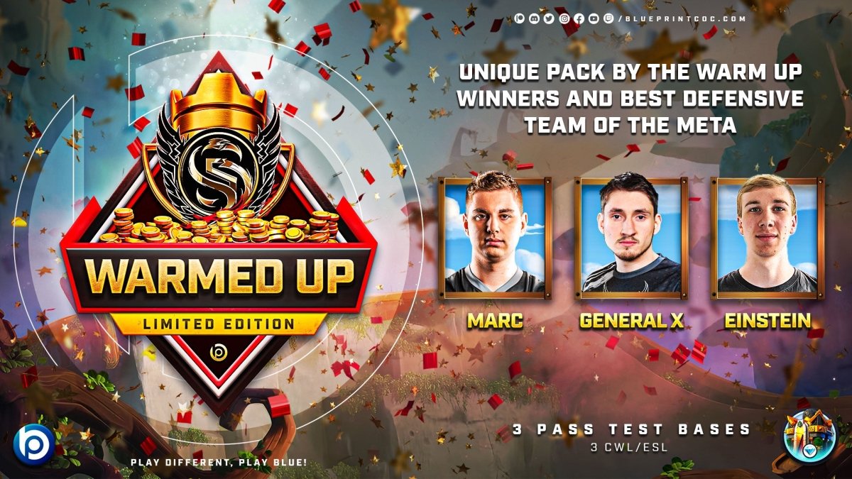 TH16 Warm Up Winners Base Pack Limited Edition - by BlueprintCoC ...