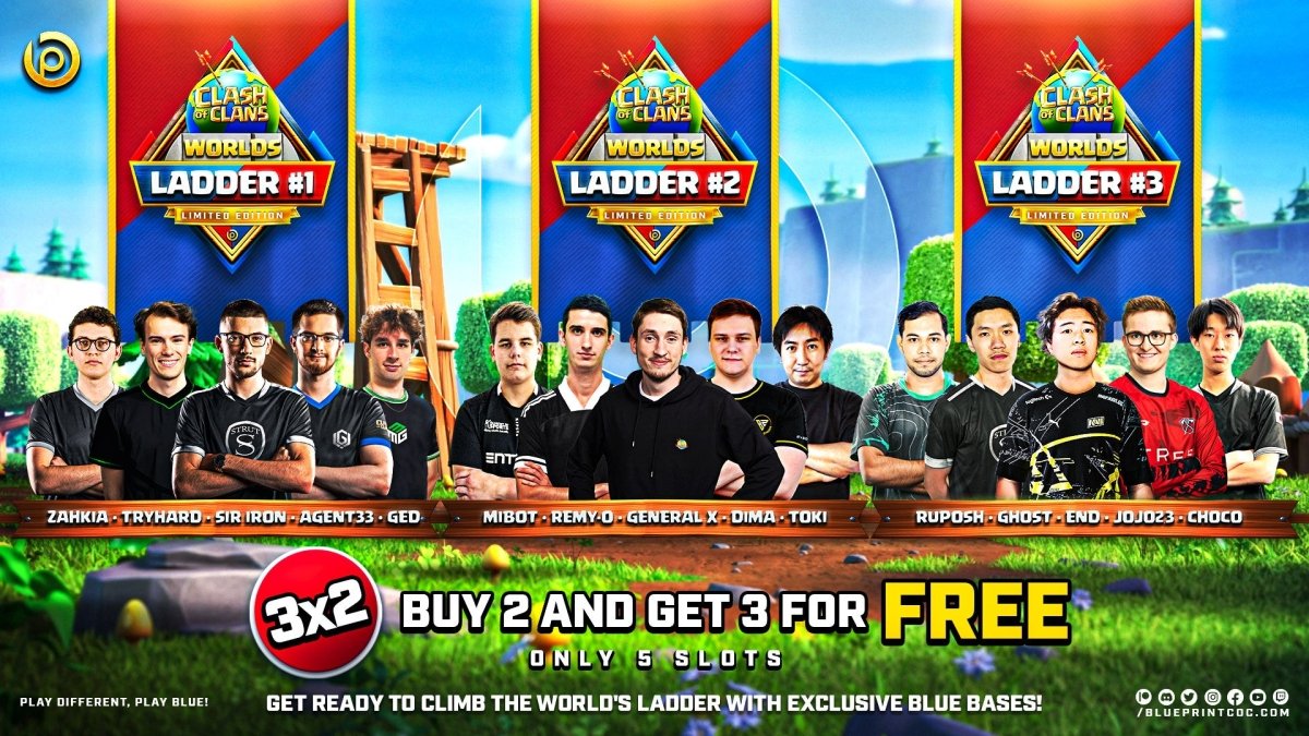 TH15 Climb The Ladder Base Packs ⭐ Limited Edition – Blueprint CoC