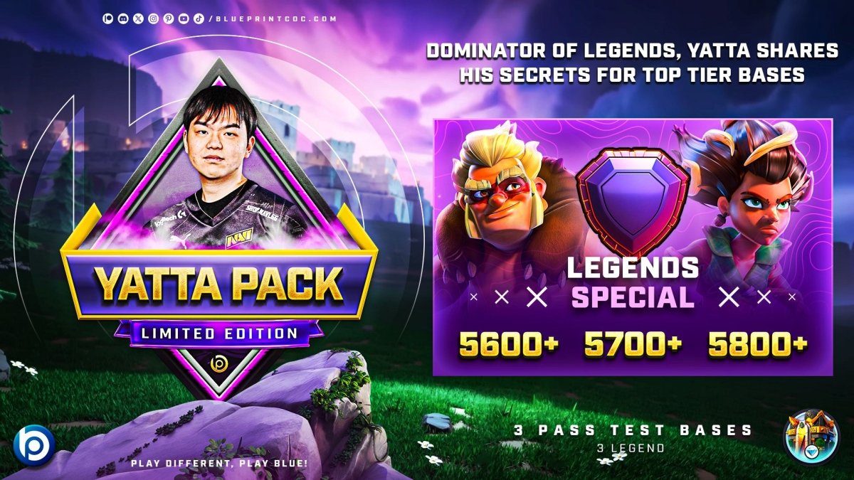 TH16 Yatta Base Pack Limited Edition - by Blueprint CoC