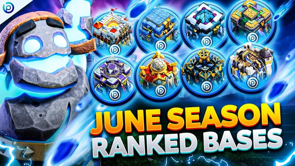 Best RANKED MODE Trophy Bases - TH18 to TH11 - June 2026 – Blueprint CoC