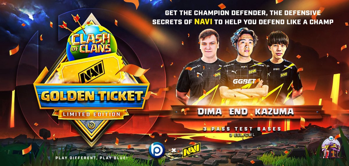 NAVI Golden Ticket Pack ⭐ Limited Edition – Blueprint CoC