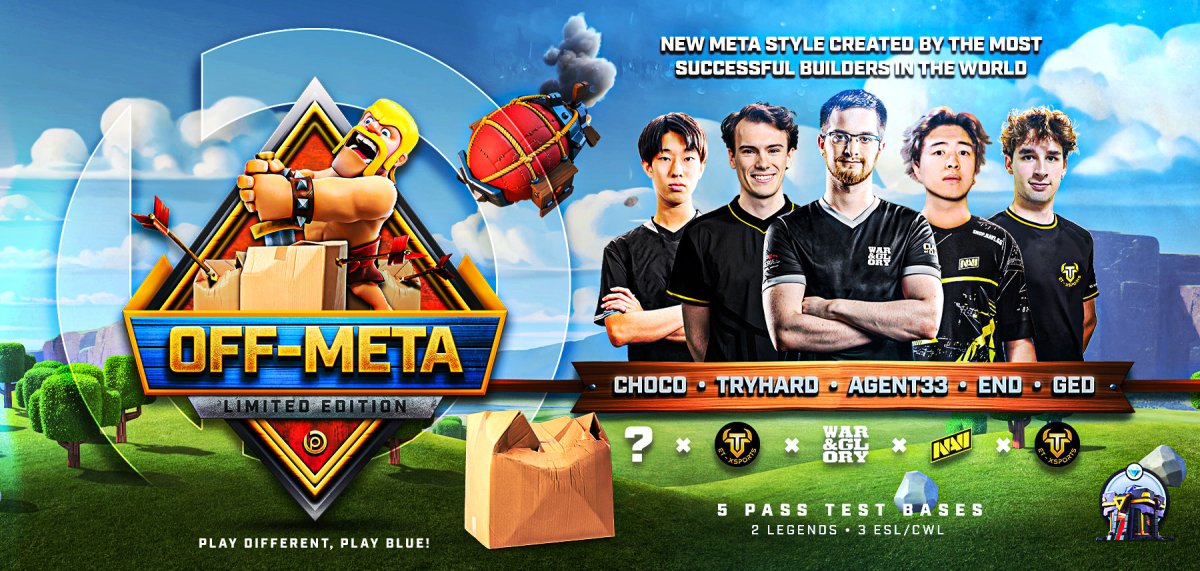 TH15 Off-Meta Base Pack ⭐ Limited Edition – Blueprint CoC