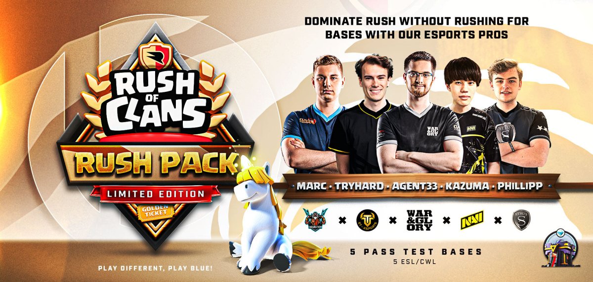 TH15 Rush Base Pack ⭐ Limited Edition – Blueprint CoC