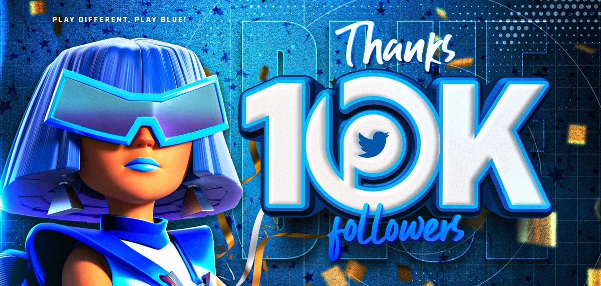 Celebrating 🥳 10K Followers on Twitter! – Blueprint CoC