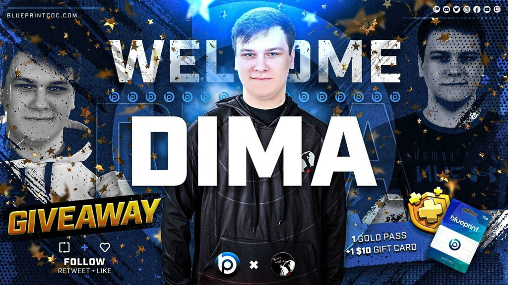 A New Pro Base Builder is joining 🏆Welcome Dima – Blueprint CoC