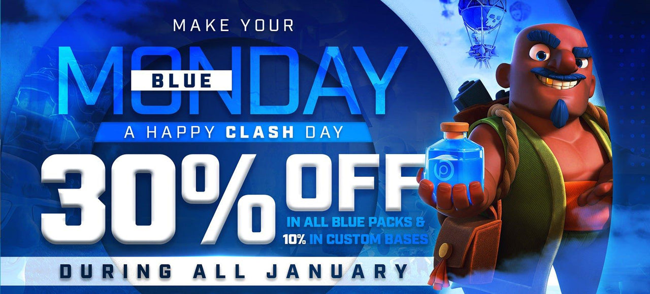 Blue Monday 🎁 Promo for January – Blueprint CoC