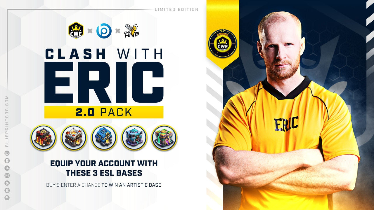 Clash with Eric Pack 2.0 💛 – Blueprint CoC