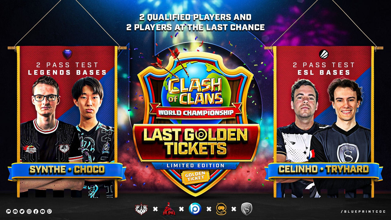 New Last Golden Tickets 🎟️ Limited Pack – Blueprint CoC